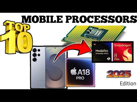 Top 10 π₯Most Powerful Mobile Processors for Gaming π₯2025 #gamingprocessor