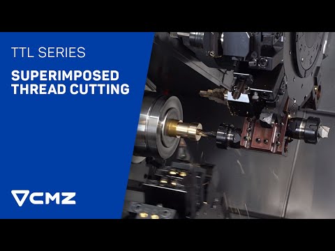 Superimposed thread cutting | TTL Series | CNC lathe