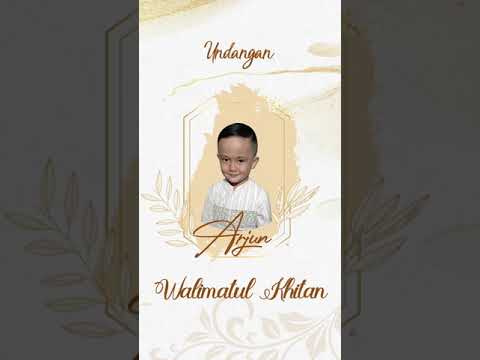 Undangan Khitanan Digital - Walimatul Khitan - Undangan Sunat