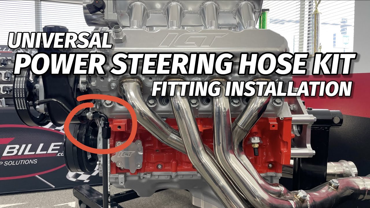 HOW TO: High Pressure Power Steering Line Assembly!