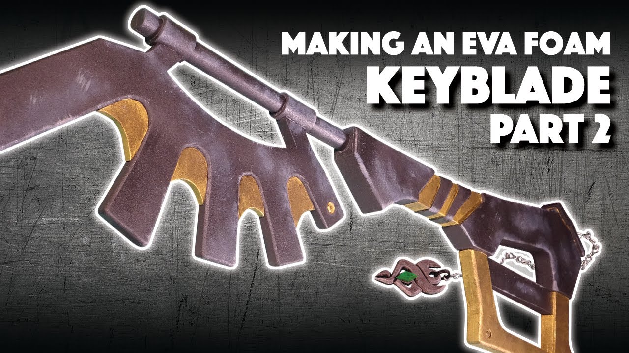 Making An EVA Foam Keyblade Part 2