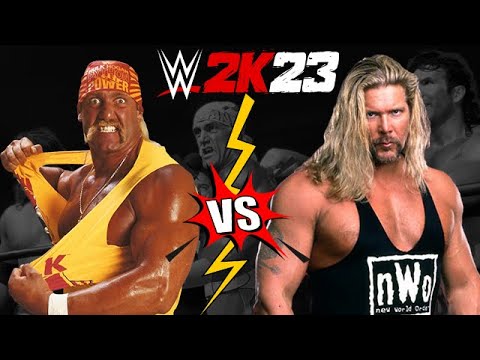 HULK HOGAN vs KEVIN NASH SUMMER SLAM 2024 | #wwe2k23