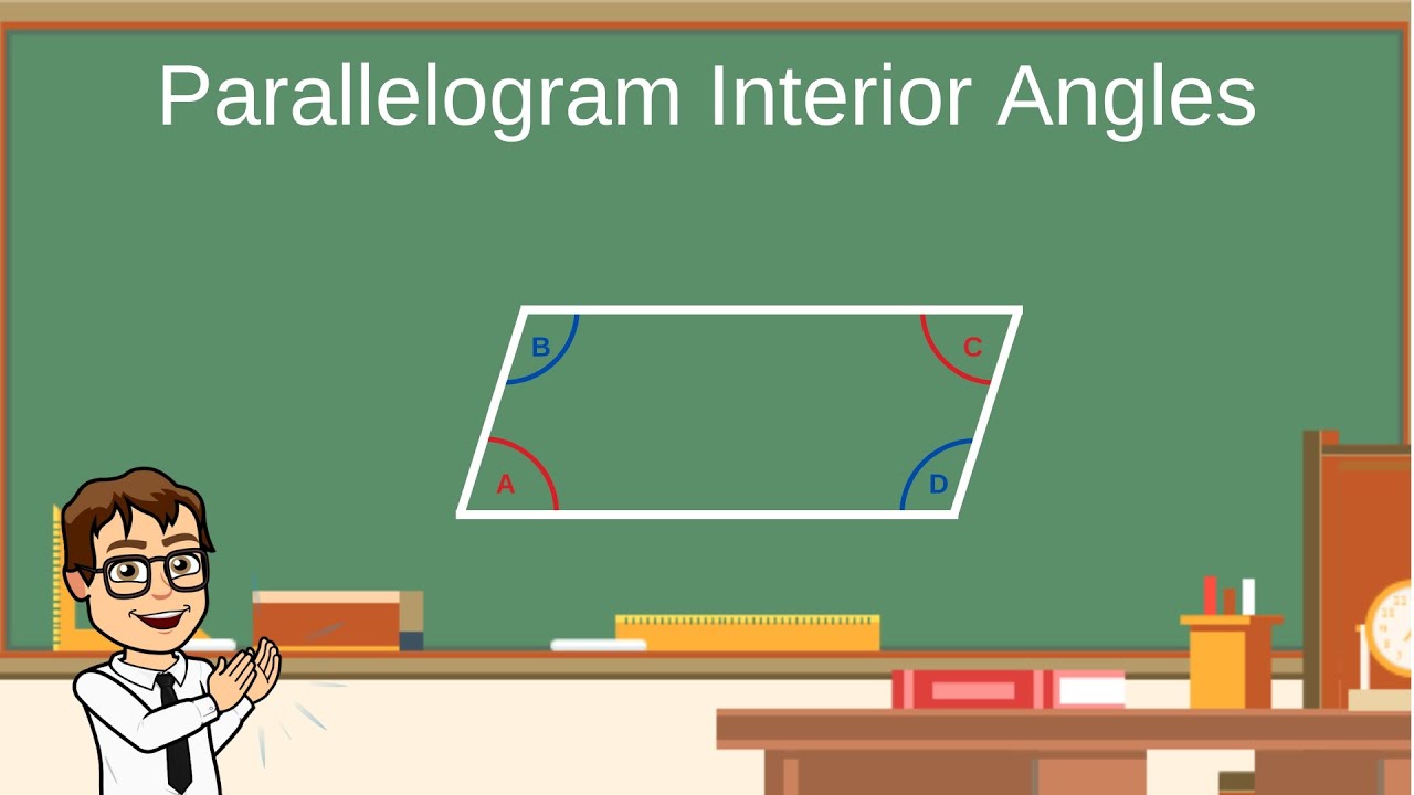 Solving for Missing Angles in Parallelograms