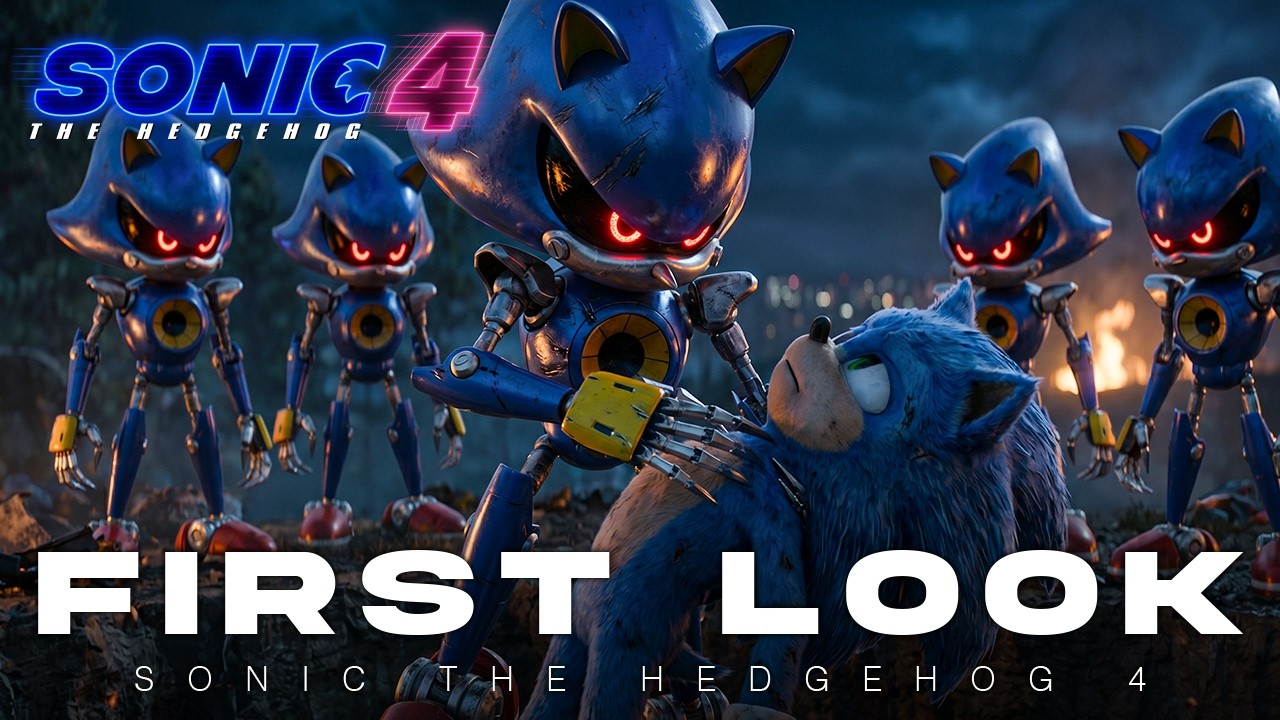 SONIC THE HEDGEHOG 4 (2027) | FIRST LOOK | Metal Sonic Reveal, Movie Officially Wraps and More!