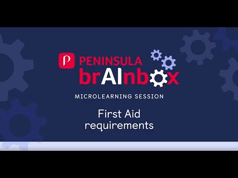 First Aid Requirements