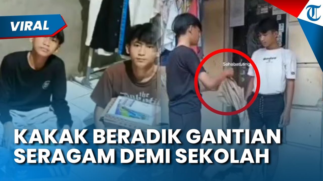 KISAH PILU KAKAK BERADIK di Parung Bogor, Gantian Seragam & Sepatu Demi ...