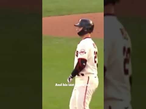 Made This when Buster Posey Was Retiring, We All Miss Him #shorts