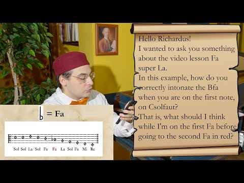 The FLAT, how to say it correctly in Solmization - Donatus Taurinensis Question