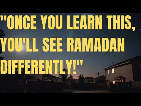 THE MEANING OF RAMADAN: MORE THAN JUST FASTING! | ISLAM