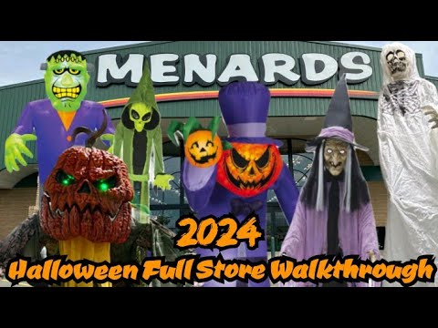 MENARDS Halloween NEW 2024 Decor Store Walkthrough