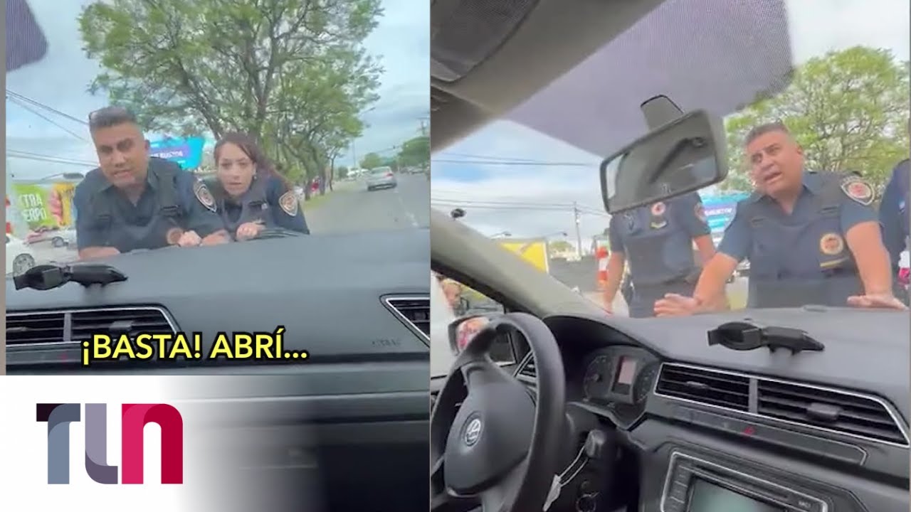 Quiso evadir un control de tránsito y terminó arrastrando a dos policías en Córdoba