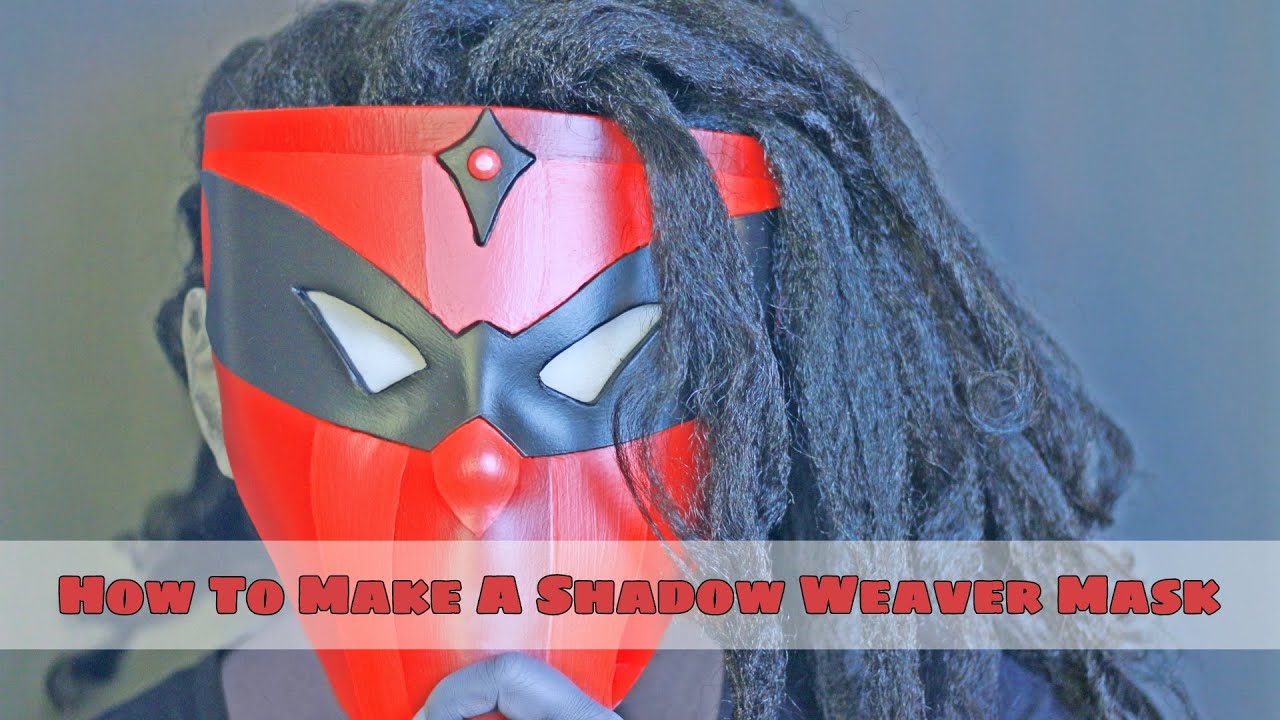 Shadow Weaver Mask Tutorial | She Ra Cosplay | Mask DIY