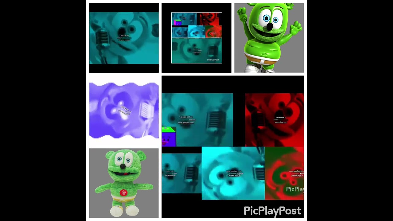 Dancing Gummy Bear Preview 2 FourParison