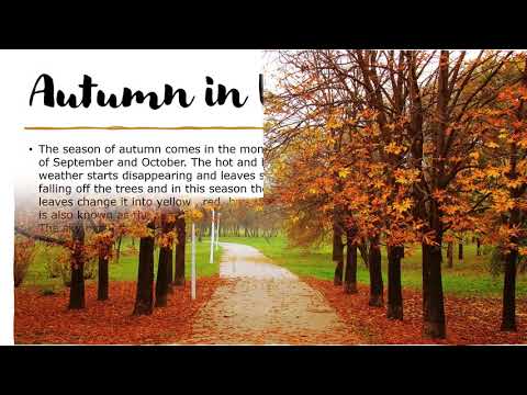 Autumn season in India
