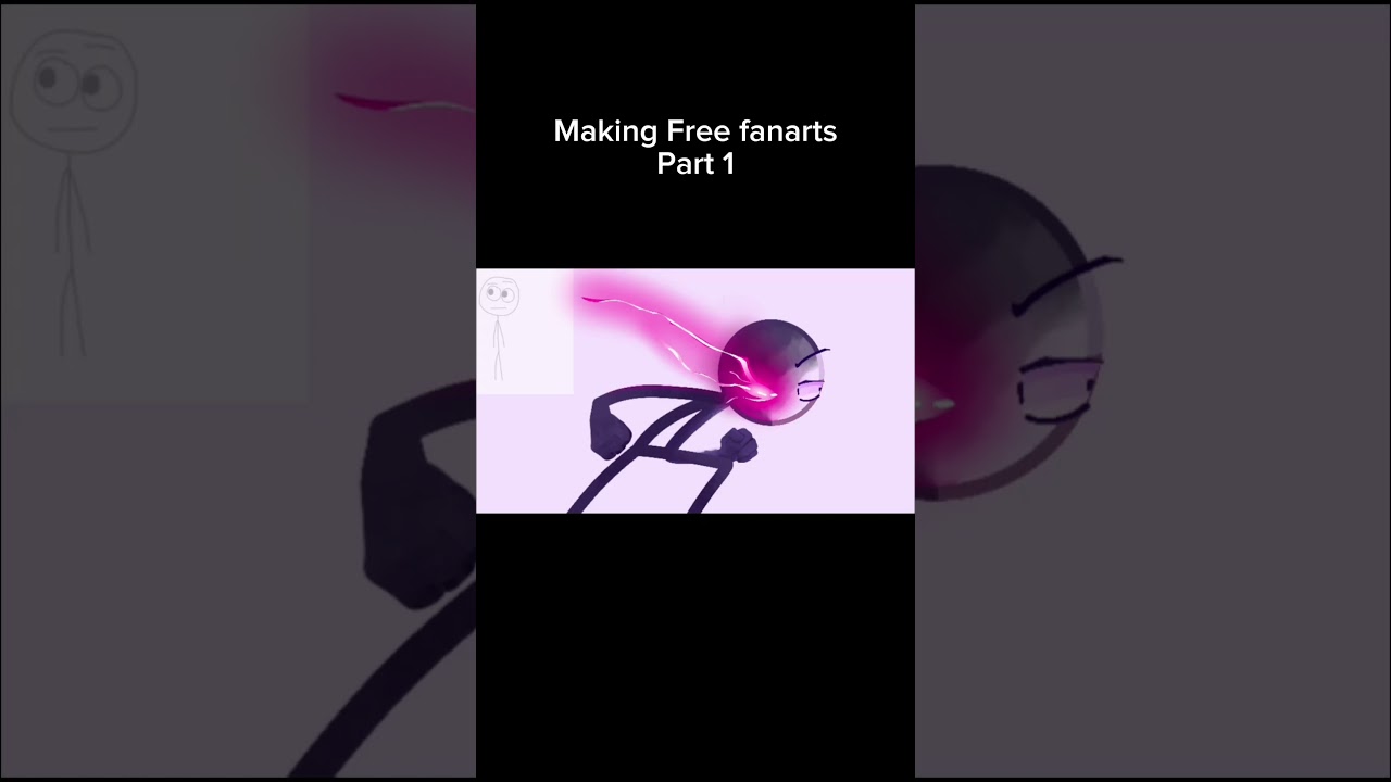 Making Free Fanarts Part 1 @Stickguy-s9t #art #fanart