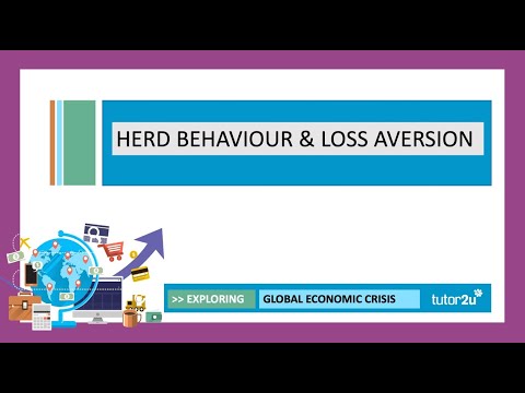Economics of the Crisis - Herd Behaviour and Loss Aversion [Head Start in A-Level Economics]