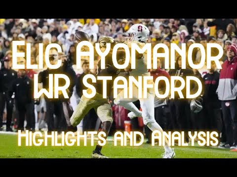 Elic Ayomanor WR Stanford | 2025 NFL Draft Prospect Review