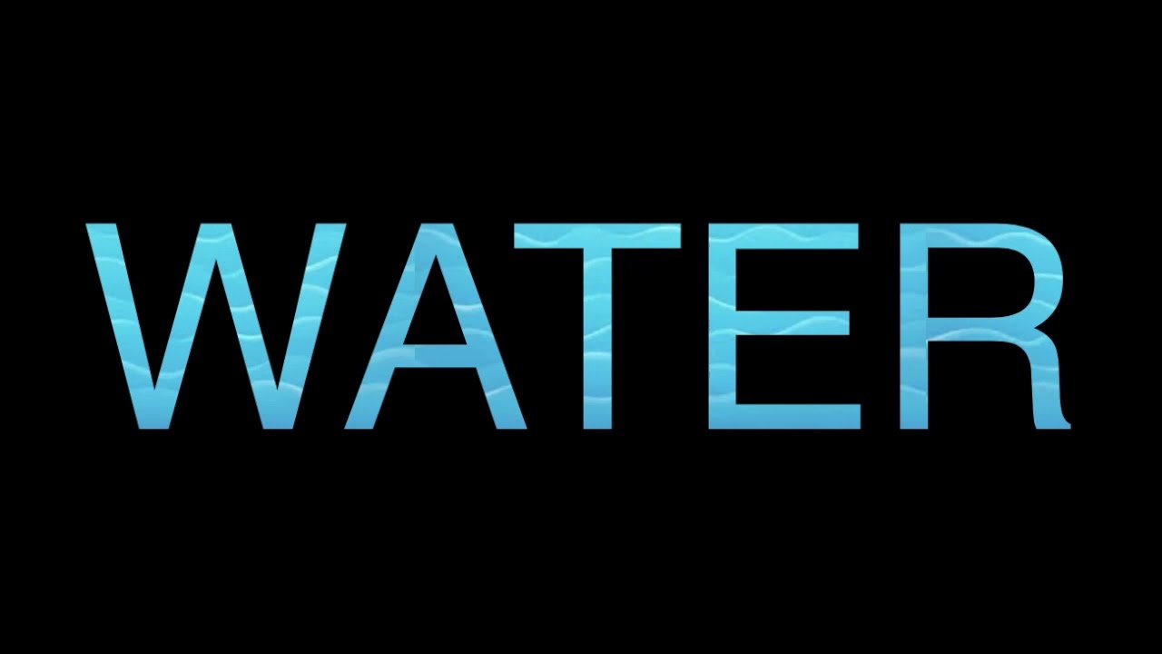 Text Filling Water CSS Animation | Cool CSS Animation Effects