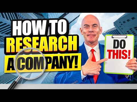 HOW to RESEARCH a COMPANY for a JOB INTERVIEW & WHY DO YOU WANT TO WORK FOR US? (BEST ANSWER!)