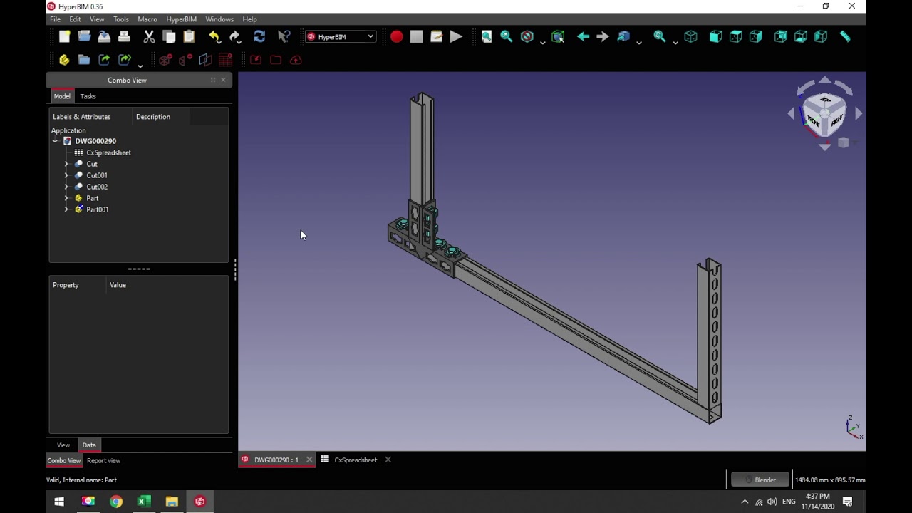 Assembly BIM object -  part 5