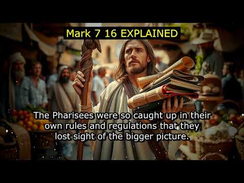 Mark 7:16 Explained - Understanding Spiritual Discernment | Bible Study