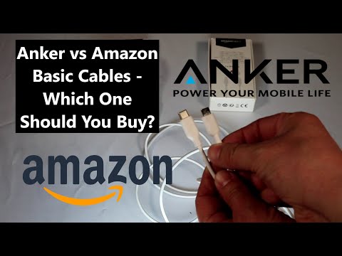 Anker vs Amazon Basic Cables - Which One Should You Buy? We Take a Look...