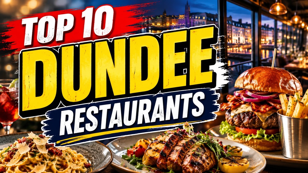 Top 10 Restaurants in Dundee, Scotland | Best Places to Eat in Dundee | English
