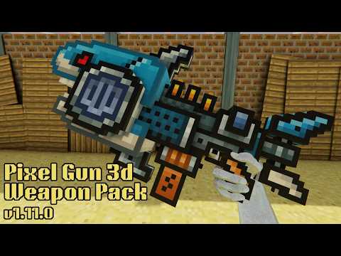 Everything NEW in the Pixel Gun 3D Weapon Pack! (v1.11.0) | Bonelab Mods