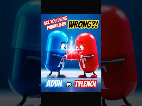 Advil vs. Tylenol: The Ultimate Pain Relief Showdown! #health #facts #doctor