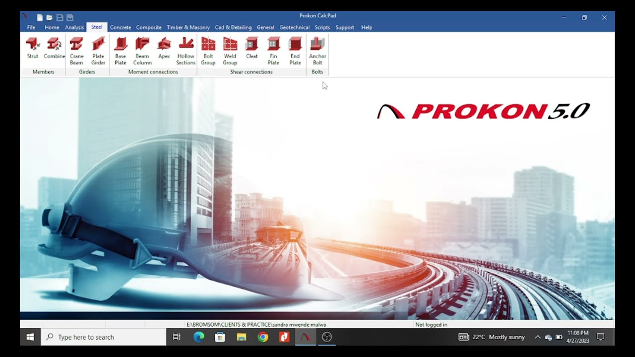 INTRODUCTION TO PROKON 5.0