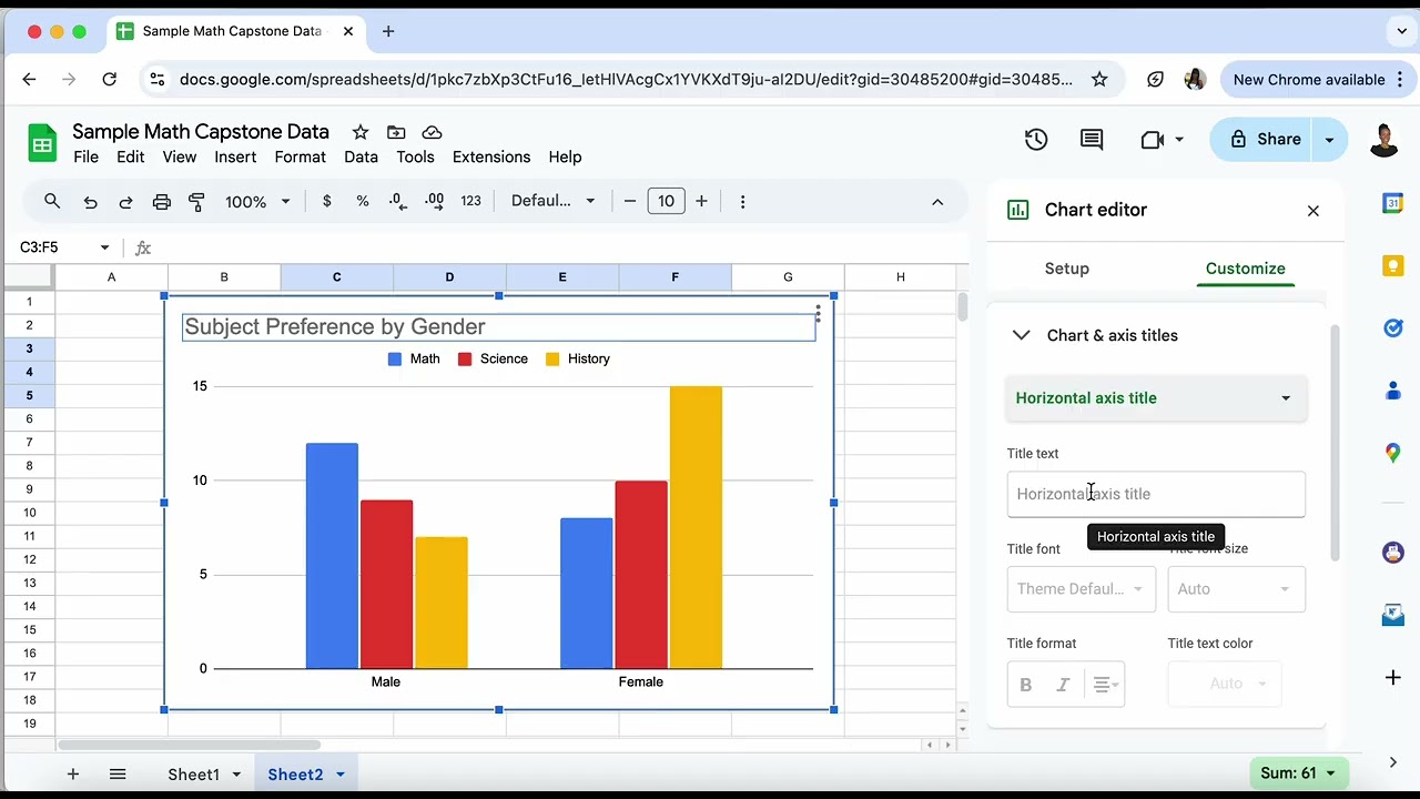 How to Create Pie Charts, Side-by-Side Graphs & Bar Graphs | Google Sheets Data Visualization