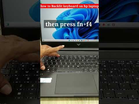 hp laptop backlit keyboard turn on | how to turn on keyboard light on hp laptop | hp victus light on