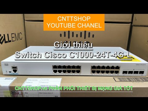 Giới thiệu switch Cisco Catalyst C1000-24T-4G-L | Cisco 1000 Series Switches | Video Review