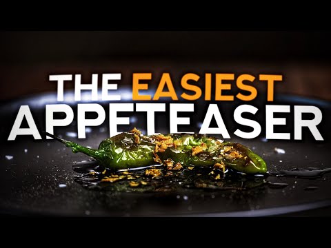 Blistered Shishito Peppers - The Easiest Side/Appetizer