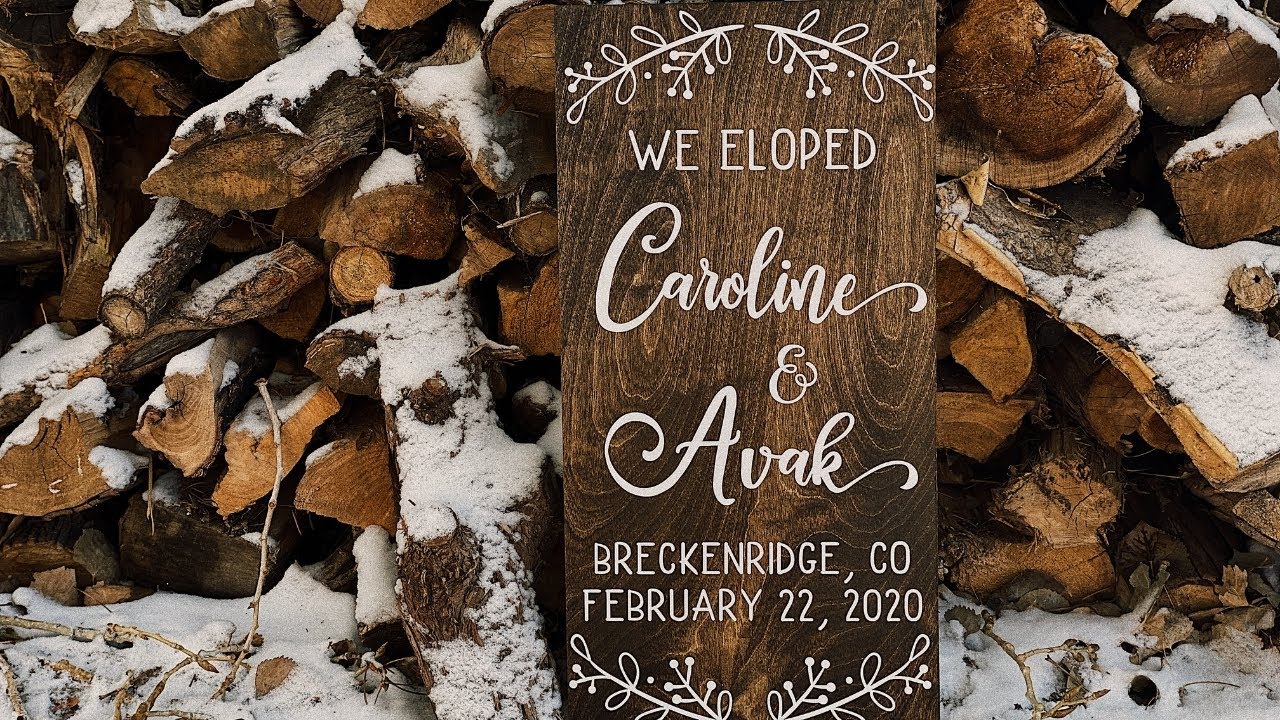 DIY Custom Signs | How to Add Tails, Swashes & Glyphs to Fonts | Cricut Wedding