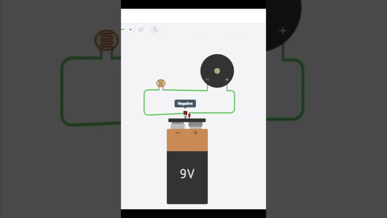 Rise and Shine: DIY Morning Alarm with Photoresistor, Buzzer, and Battery on Tinkercad!
