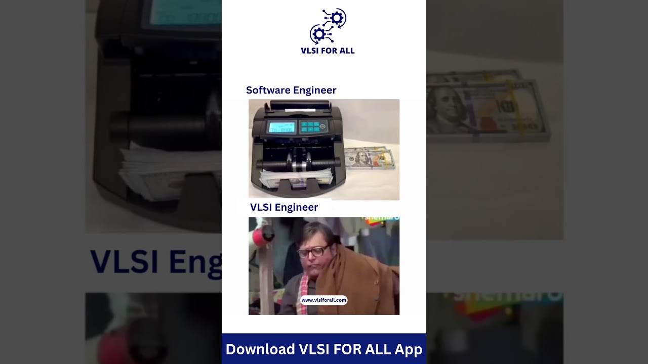 VLSI MEME - Software Vs VLSI Engineer Salary | Best VLSI Training | Advanced VLSI Courses in INDIA