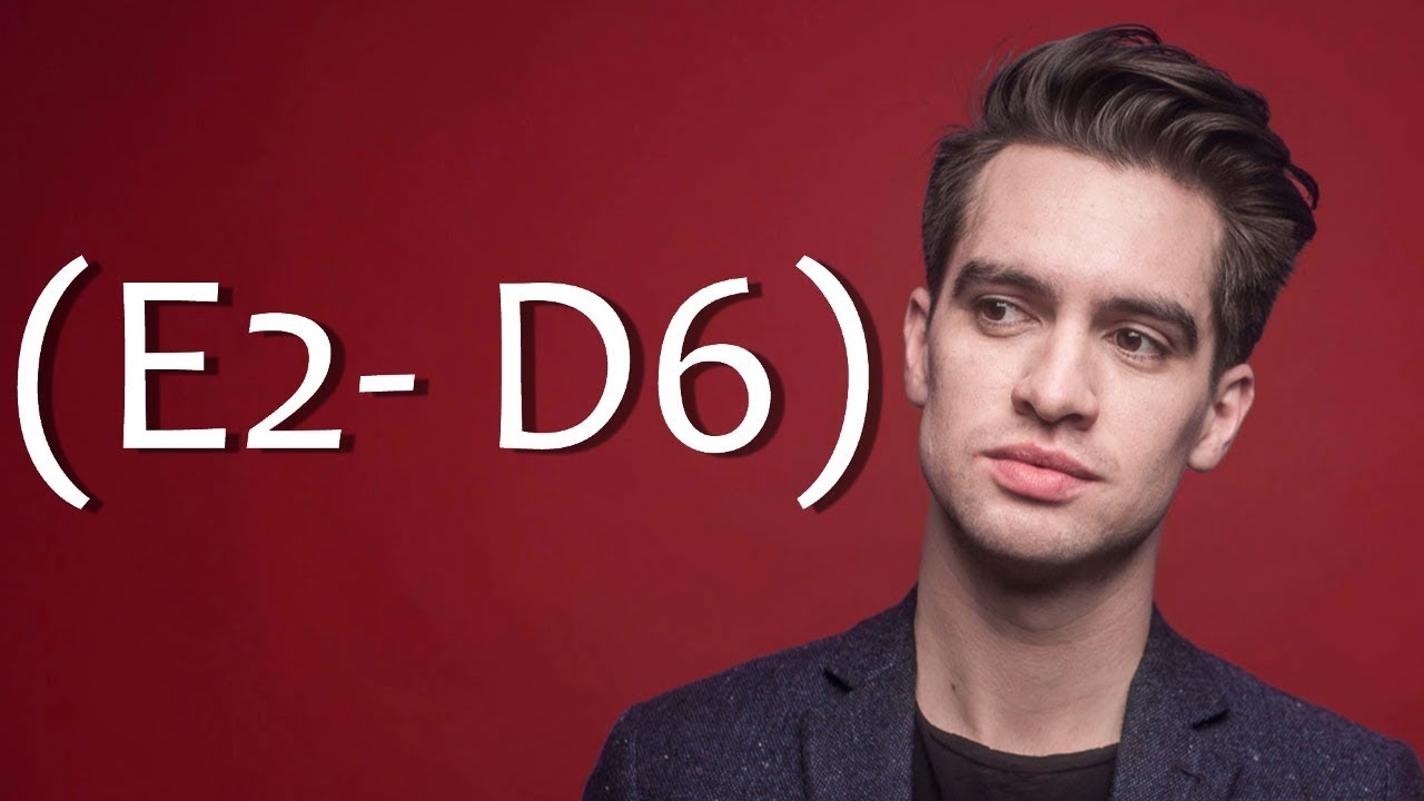 [RE-UPLOAD] Brendon Urie's FULL LIVE Vocal Range in ONE MINUTE