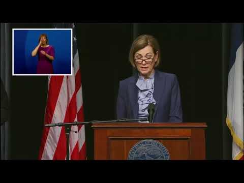 Iowa Gov. Kim Reynolds with a COVID-19 Vaccine Update