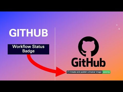 How to add a GitHub workflow status badge #actions #github #badge