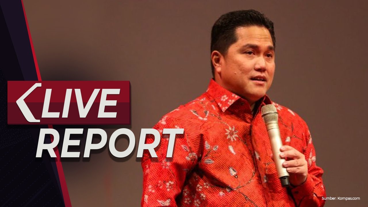 LIVE - Konpers Menteri Erick Thohir soal Uji Klinis Fase 3 Vaksin Covid-19 BUMN