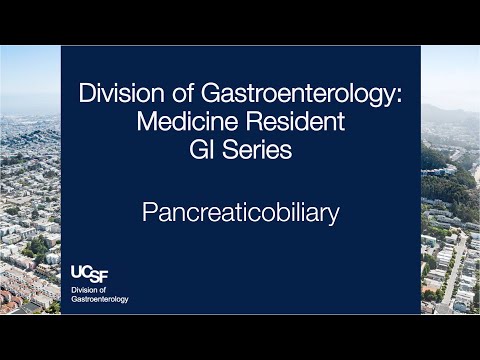 Medicine Resident GI Series: Pancreaticobiliary