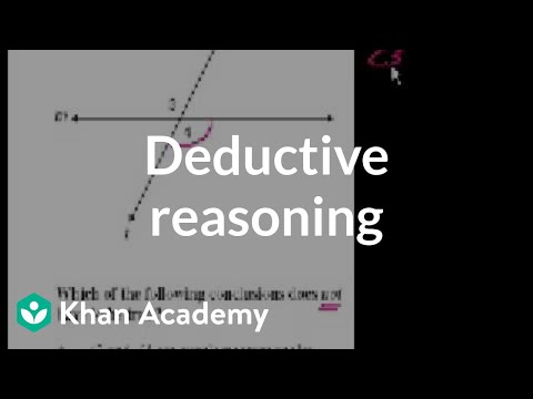 شرح درس Deductive proof - deductive reasoning - Math - الرياضيات لغات ...