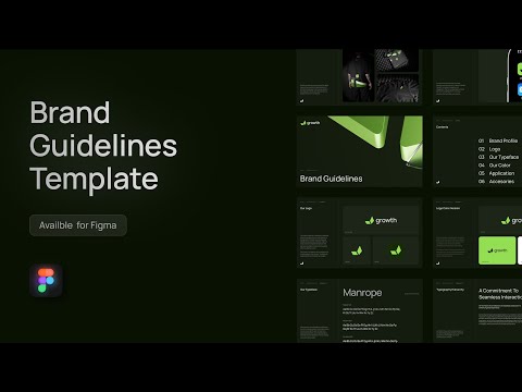 Brand Guidelines Template - Figma