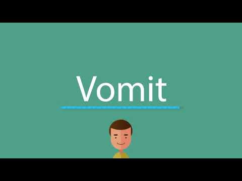 Vomit pronunciation