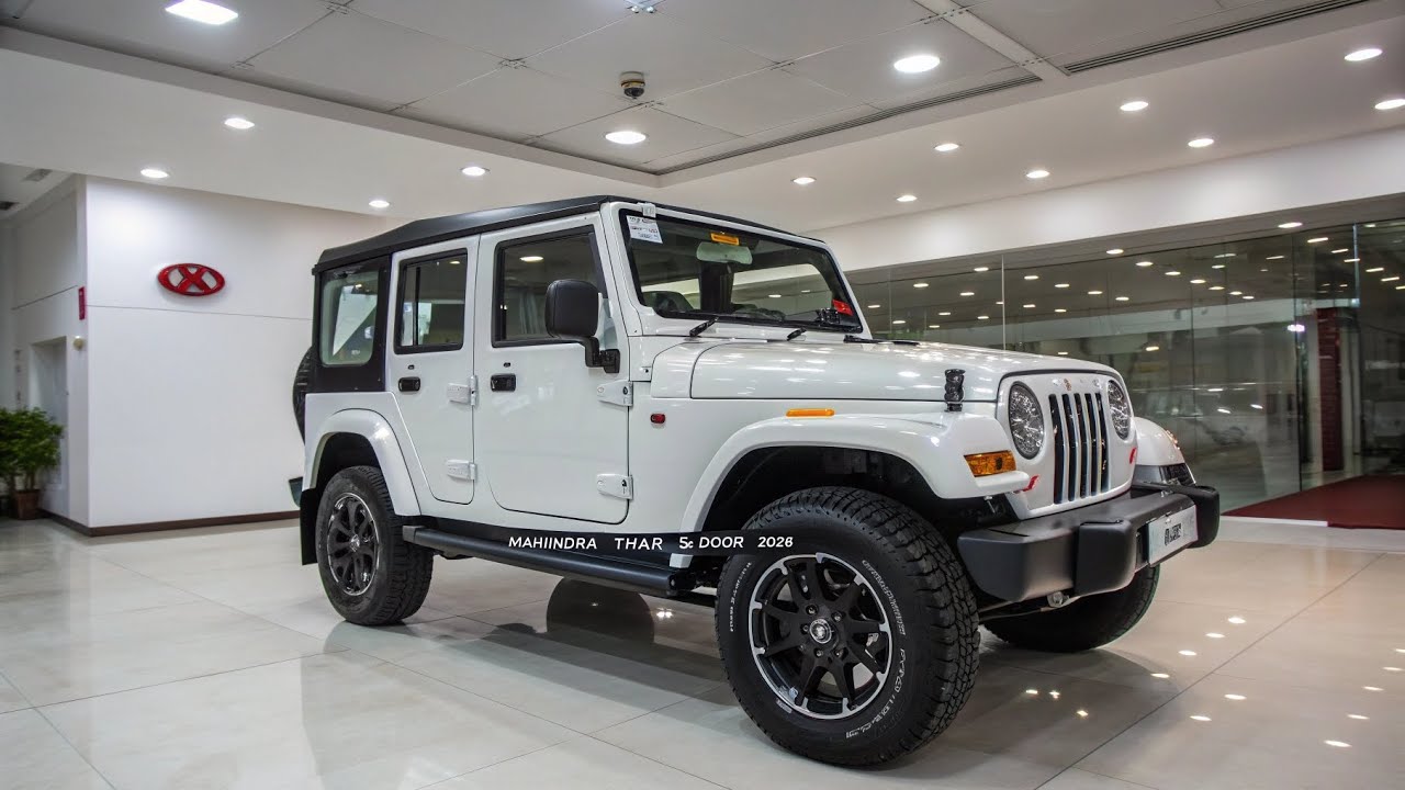 The New Five-Door Mahindra Thar: The Off-R... | Gaya One