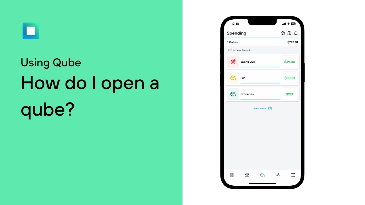 Using Qube - How do I open a qube?