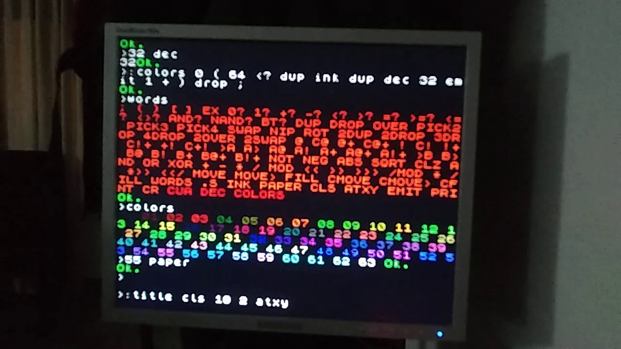 ESP32 Forth Computer - Day 4