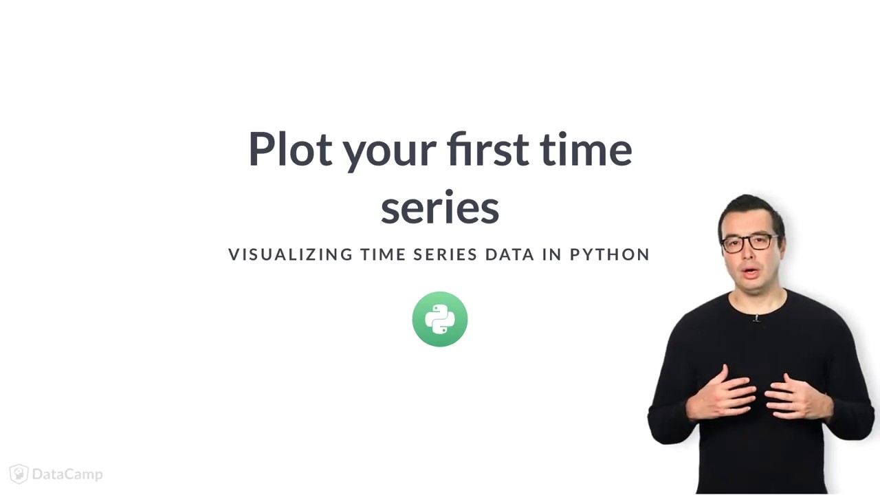Python Tutorial: Plot your first time series