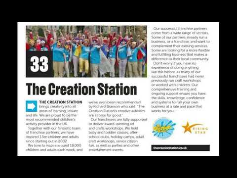 The Creation Station Reaches Number 33 in Top 100 Elite Franchise Award